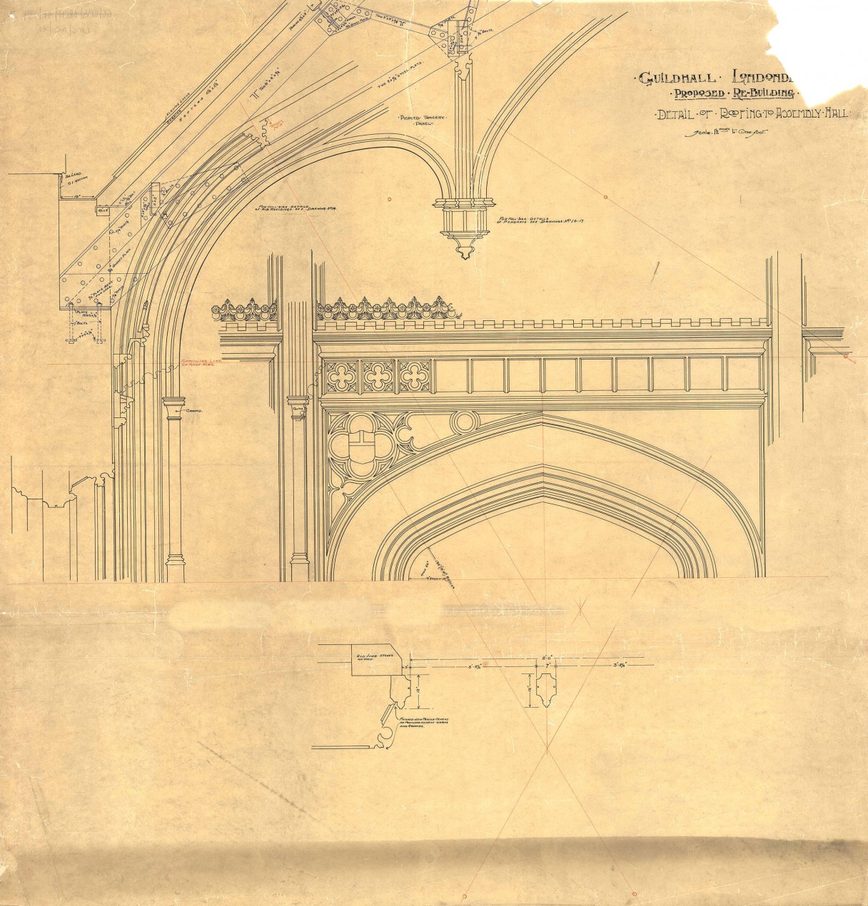The Guildhall (101) – Roof Detail | The Built Architectural Heritage ...